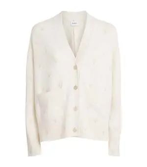 BARRIE Cashmere Crystal-embellished Cardigan