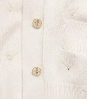 BARRIE Cashmere Crystal-embellished Cardigan