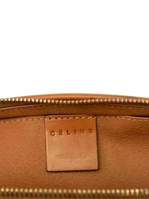 Celine 2000 Macadam Coated Canvas Cosmetic Pouch