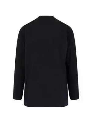 Adidas Y-3 Logo-print Long-sleeve T-shirt