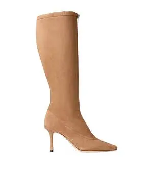 JIMMY CHOO Jozi 85 Suede Knee-high Boots - Brown