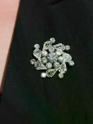 JENNIFER BEHR Shereen Crystal-embellished Brooch
