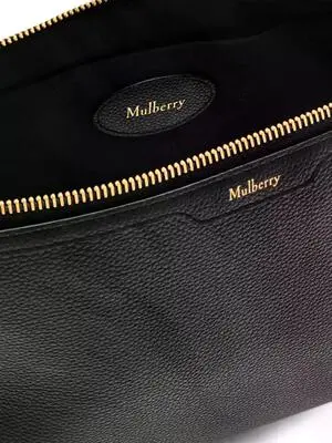 Mulberry Grained Leather Wash Bag