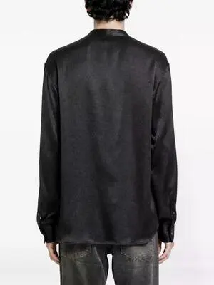 Giorgio Armani V-neck Textured-finish Shirt