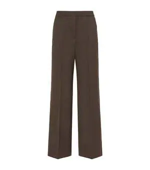 Max Mara Wool-blend Straight Trousers