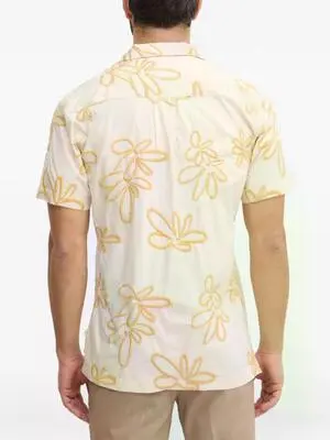 Lindbergh Embroidered Short-sleeve Shirt
