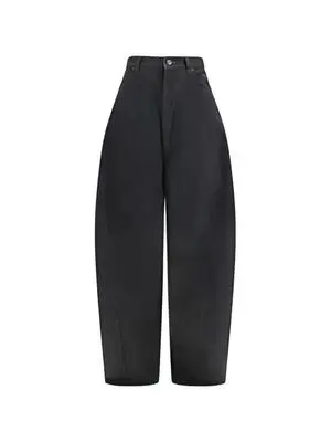 Balenciaga Twisted-seam Barrel-leg Jeans