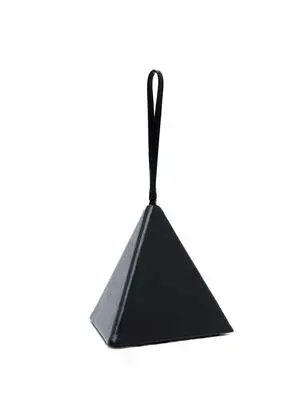 Saint Laurent 2018 Small Leather Pyramid Box Clutch Bag