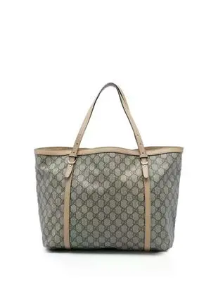 Gucci 2016-2026 Gg Supreme Nice Tote Bag - Neutrals