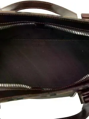 Fendi 2000-2010 Zucca Canvas Handbag