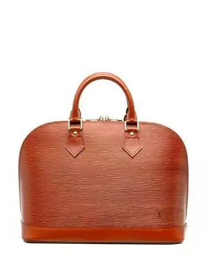 LOUIS VUITTON 1997 Epi Alma Pm Handbag - Brown