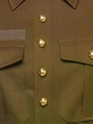Celine Saharien Belted Military Jacket