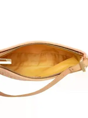 Fendi 2000-2010 Zucchino Canvas Pochette Shoulder Bag
