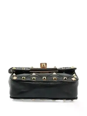 Valentino Garavani Rockstud Spike Quilted Clutch Bag