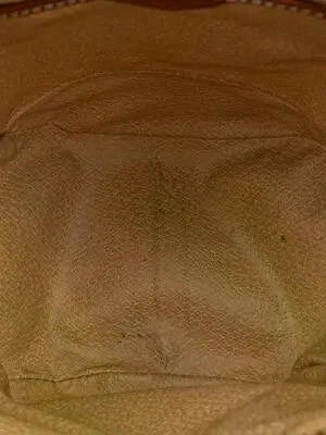 Celine 1990-2010 Macadam Coated Canvas Bucket Bag