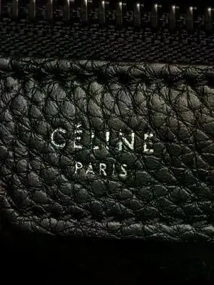 Celine 2000-2026 Micro Drummed Calfskin Luggage Tote Bag