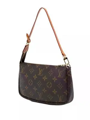 LOUIS VUITTON 1999 Monogram Pochette Accessoires Shoulder Bag