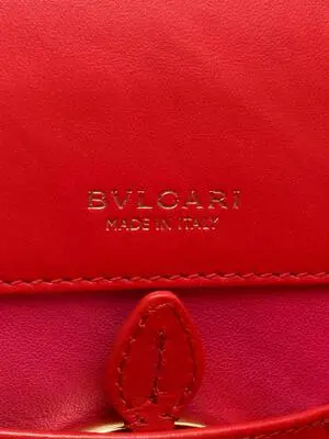 BVLGARI 2020-2026 Leather Serpenti Forever Maxi Chain Top Handle Bag Satchel