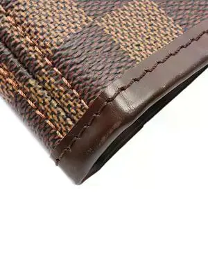 LOUIS VUITTON 2012 Damier Ebene Neverfull Mm Tote Bag - Brown