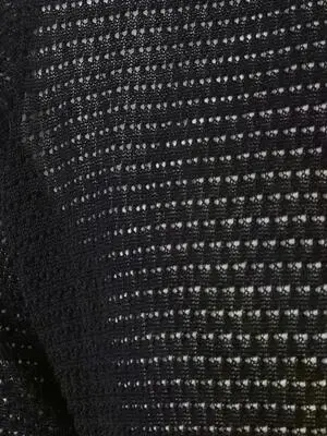 Tagliatore Tracy Mesh-knit Shirt