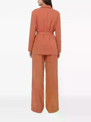 Brunello Cucinelli Double-breasted Belted Suit