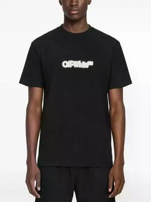 Off-White Spray Print T-shirt - Black