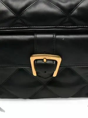 Liu Jo Medium Quilted Buckle-detail Shoulder Bag