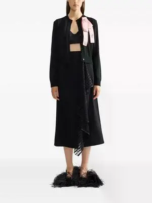 Erdem Ruffled Midi Skirt