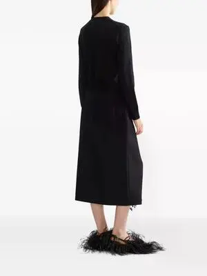 Erdem Ruffled Midi Skirt