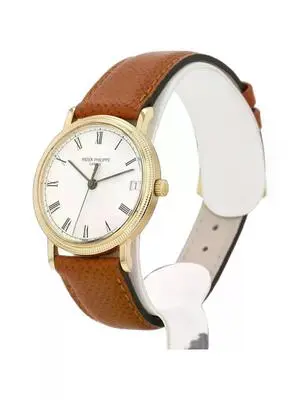 Patek Philippe 1990 Calatrava Clous De Paris 33mm Watch