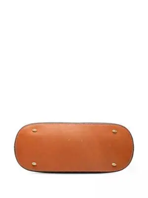Celine 1997 Macadam Coated Canvas Dome Handbag