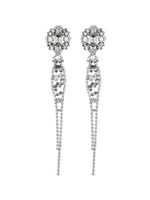JENNIFER BEHR Sheila Crystal-embellished Drop Earrings