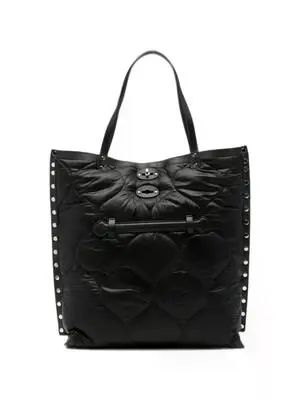 ZANELLATO A Spasso Lunaria Quilted Leather Tote Bag