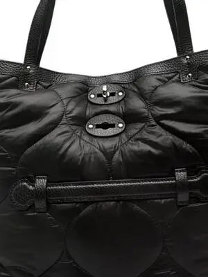 ZANELLATO A Spasso Lunaria Quilted Leather Tote Bag