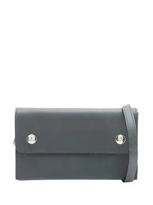 Hermès 2024 Epsom Hermesnap Wallet On Strap Crossbody Bag - Grey