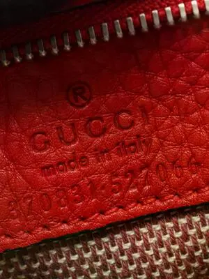 Gucci 2000-2015 Small Calfskin Bamboo Daily Satchel