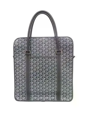 Goyard 2000-2026 Goyardine Bourgogne Tote Bag - Black