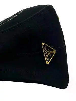 Prada 2013-2026 Small Canvas Canapa Logo Tote Satchel