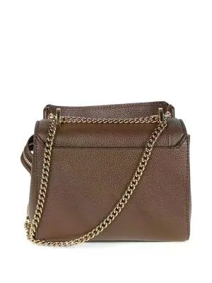 LANCEL S Ninon Logo-embossed Shoulder Bag - Brown