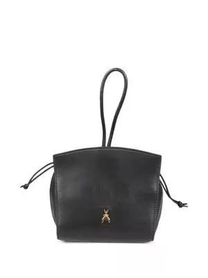 Patrizia Pepe Fly-plaque Drawstring Shoulder Bag