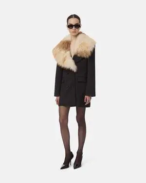 Apparis Bia Blazer Dress - Noir/beige Multi