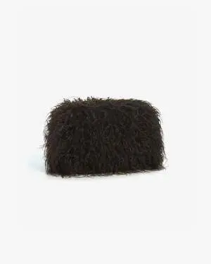 Apparis Jumbo Noor Mongolian Pochette - Deep Brown