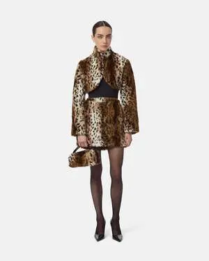 Apparis Marfa Shaved Leopard Pochette