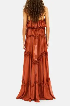 Ulla Johnson Naia Tiered Gown