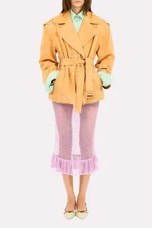 Ulla Johnson Corinne Belted Jacket - Fawn