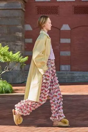 Ulla Johnson Cadogan Trench Coat - Honeysuckle