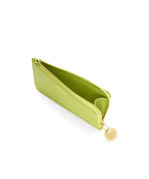 Loewe Pebble Coin Cardholder In Shiny Nappa Calfskin