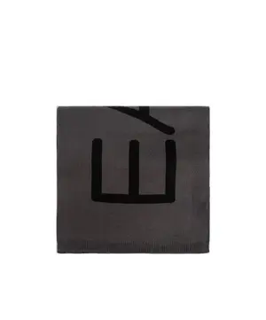 EA7 Logo Knit Scarf
