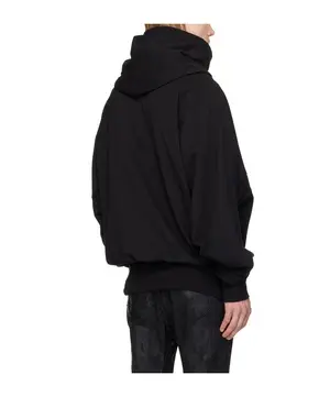 JULIUS W Neck Hoodie