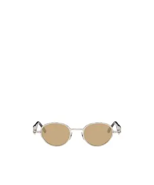 KUBORAUM Round Sunglasses - Silver